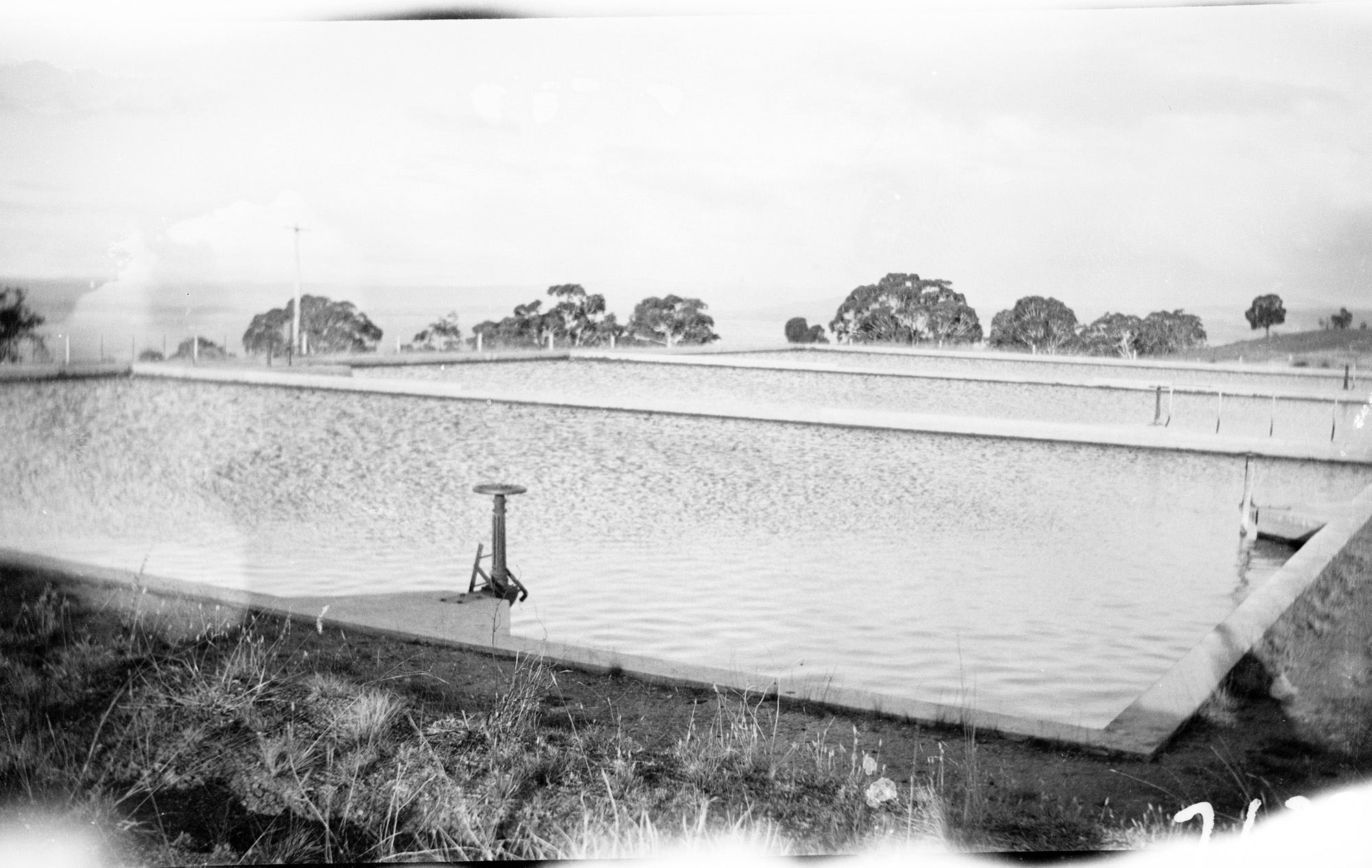 Unknown water reservoir. · NAA A3560, 7122 · Mildenhall’s Canberra
