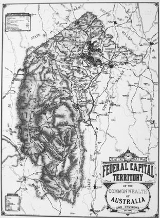 Photo of a Feature Map of the Federal Capital Territory · NAA A3560 ...